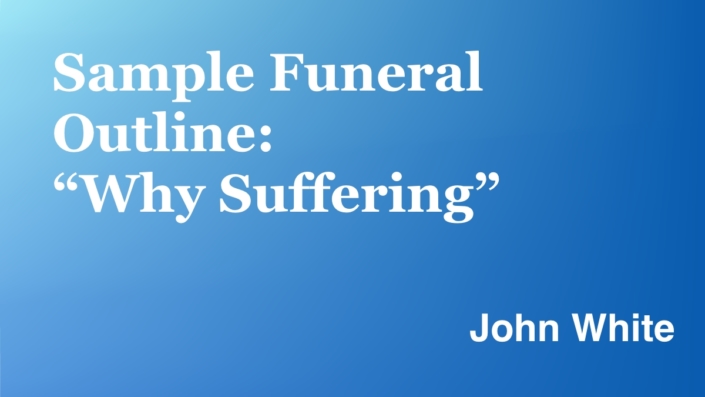 Funeral Resources | Tony Cooke Ministries